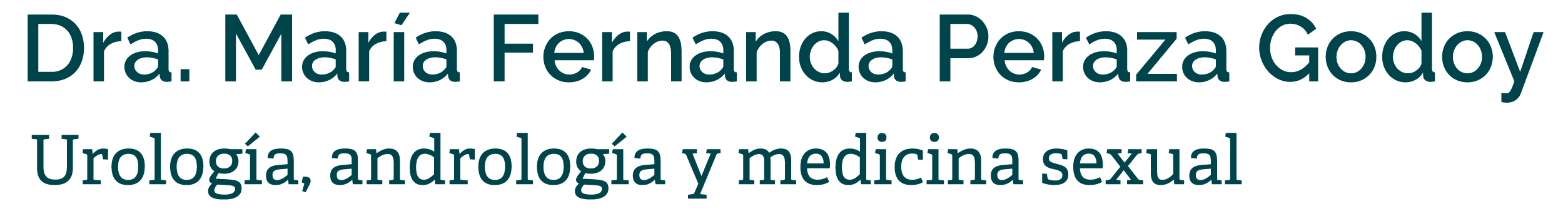 Cuidamos de tu salud íntima - Dra. María Fernanda Peraza Godoy